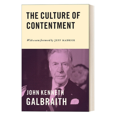 英文原版 The Culture of Contentment 自满年代 经济学 John Kenneth Galbraith 英文版 进口英语原版书籍