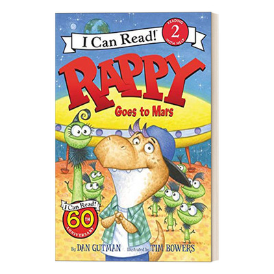 Rappy Goes to Mars 小恐龙去火星I Can Read 2 分级阅读进口原版英文书籍