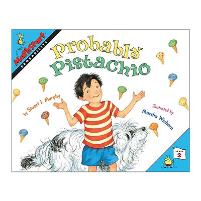 英文原版 Mathstart Level 2 Probably Pistachio 数学启蒙绘本2级 英文版 进口英语原版书籍