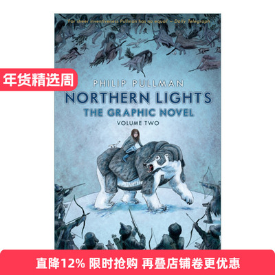 英文原版 Northern Lights - The Graphic Novel Volume 2 暗物质之黄金罗盘 漫画版 第二卷 菲利普·普尔曼 英文版 进口书籍