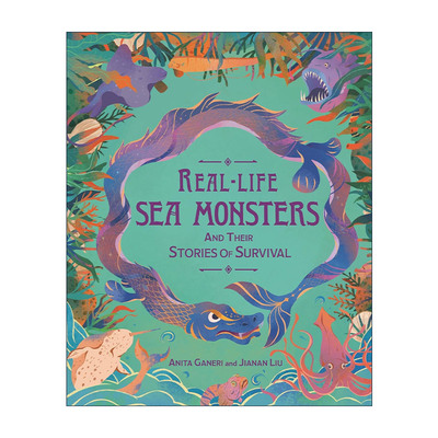 英文原版 Real-life Sea Monsters and their Stories of Survival 现实生活中的海洋生物和它们的生存故事 进口英语原版书籍