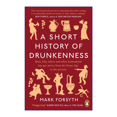 A Short History of Drunkenness 醉酒简史 马克·福赛思进口英文原版书籍