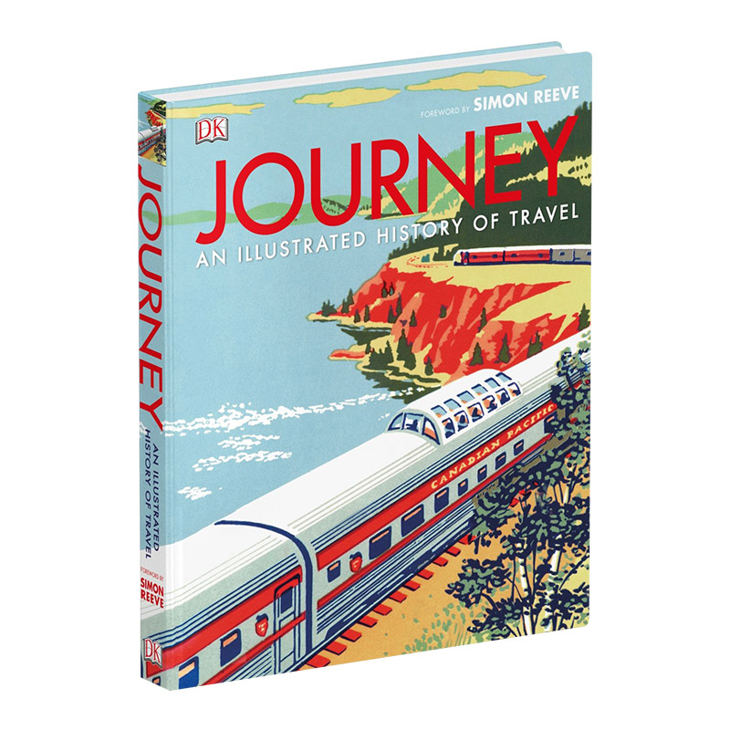 旅行史图解 Journey An Illustrated History of Travel英文原版大开本自然科学科普 DK大百科系列英文版 ...