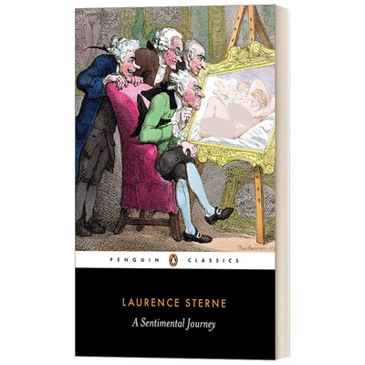 英文原版 A Sentimental Journey 多情客游记 劳伦斯·斯特恩 企鹅黑经典 Penguin Black Classics 英文版 进口英语原版书籍