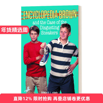 英文原版 Encyclopedia Brown and the Case of the Disgusting Sneakers 百科全书小布朗 恶心运动鞋案子 英文版 进口英语书籍