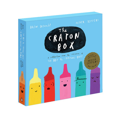 英文原版 The Day the Crayons Quit Slipcased Edition 蜡笔罢工的一天 精装 盒装 The Crayon Box 英文版 进口英语原版书籍