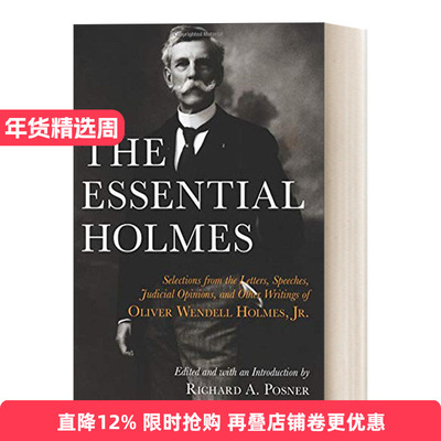英文原版 The Essential Holme 奥利弗 温德尔 霍姆斯主要作品集 Oliver Wendell Holmes 英文版 进口英语原版书籍