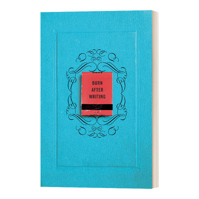 Burn After Writing 写后即焚 创意笔记本 日志进口原版英文书籍