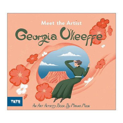 英文原版 Meet the Artist: Georgia O'Keeffe 遇见艺术家 美国乔治亚·欧姬芙 儿童艺术启蒙绘本 英文版 进口英语原版书籍