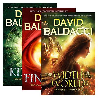 英文原版 Vega Jane 维加·简系列1-3册 动作冒险小说 终结者 守护者 世界的宽度 David Baldacci 英文版 进口英语原版书籍