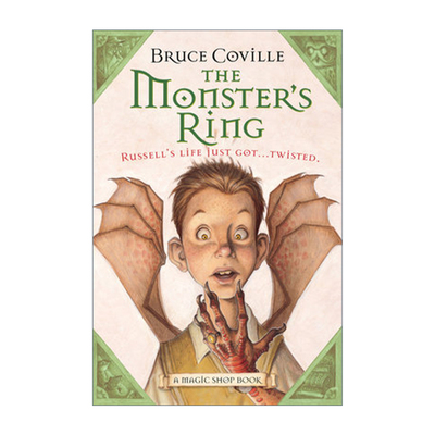 The Monster's Ring 布鲁斯的魔法商店1 怪物之戒进口原版英文书籍