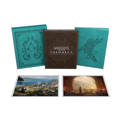 英文原版 The World of Assassin's Creed Valhalla 刺客信条 英灵殿的世界 北方之旅隐藏者的日志和文件 游戏周边设定集 豪华精装
