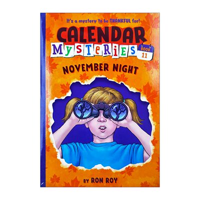 Calendar Mysteries #11: November Night日历之谜系列11进口原版英文书籍