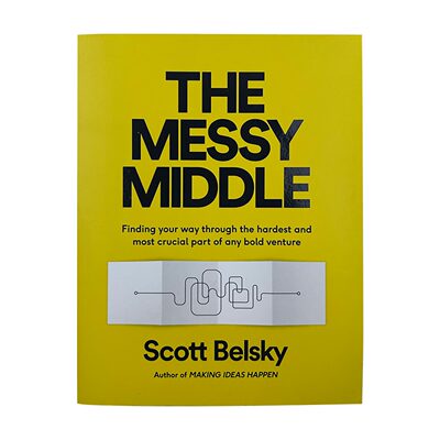 The Messy Middle 凌乱的中间人 斯科特·贝尔斯基进口原版英文书籍