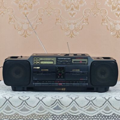 爱华旗舰手提立体声CD收录机