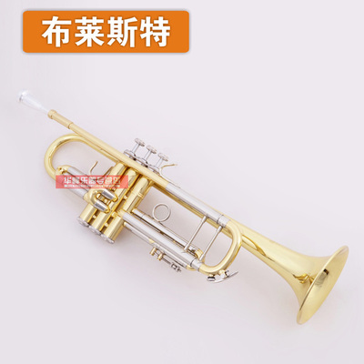 布莱斯特 降B调小号乐器665型 进口铜材 蒙乃尔活塞 出口乐器