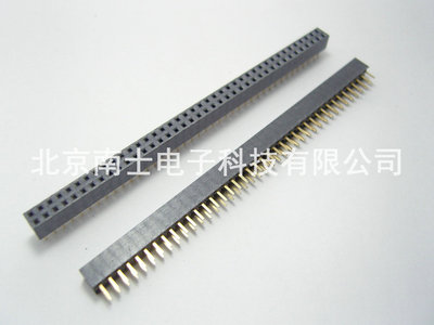 优质 镀金 2*40P 80PIN 双排座 双排母座 排针插座 间距2.0MM