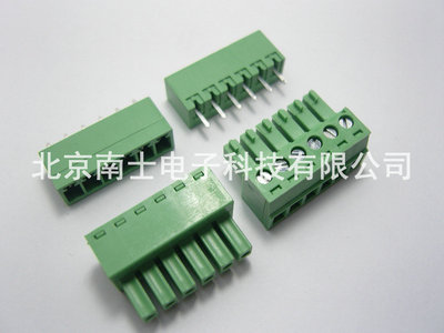 插拔式接线端子KF2EDG/15EDG 3.5MM-2P3P4P5P6P7P8P9-12P直针弯针