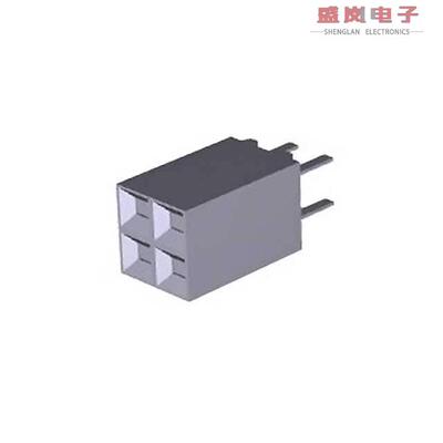 原装正品5-146762-9[CONN RCPT 4POS 0.1 TIN PCB]
