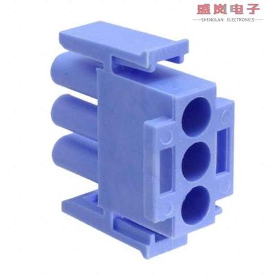 原装正品1-350766-6[CONN PLUG HSG 3POS BLUE]