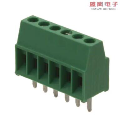 原装正品282834-6[TERM BLK 6P SIDE ENT 2.54MM PCB]