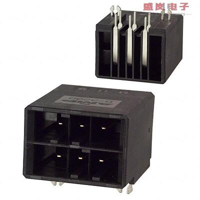 原装正品3-178139-2[CONN HEADER R/A 6POS 5.08MM]