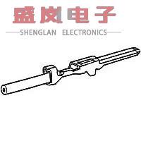 原装正品173633-3[CONN TAB 22-24AWG CRIMP GOLD]