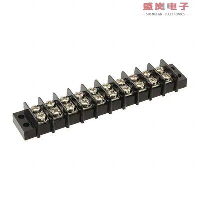 原装正品1-1546306-0[CONN BARRIER STRP 10CIRC 0.374