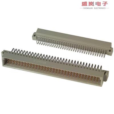 原装正品5536010-5[CONN DIN PLUG 96POS PCB RA GOLD]