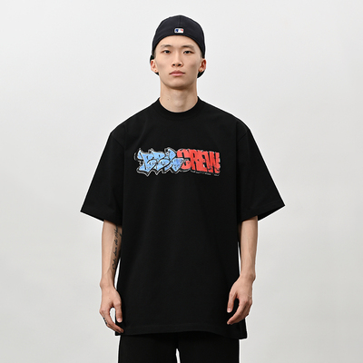 BBK短袖嘻哈宽松重磅T恤
