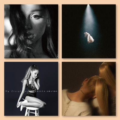 ArianaGrandeA妹专辑海报5送1