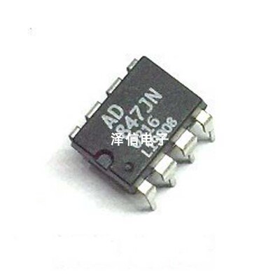 直插 AD847JN AD847 发烧单运放IC芯片 DIP-8封装 可直拍原字现货