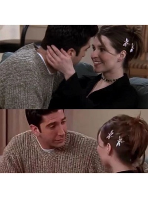 欧美复古老友记Emily蜻蜓发夹