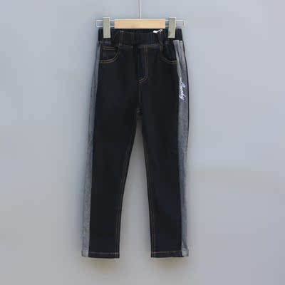 L布系列110-130春秋装 品牌童装折扣/儿童棉休闲长裤01392黑