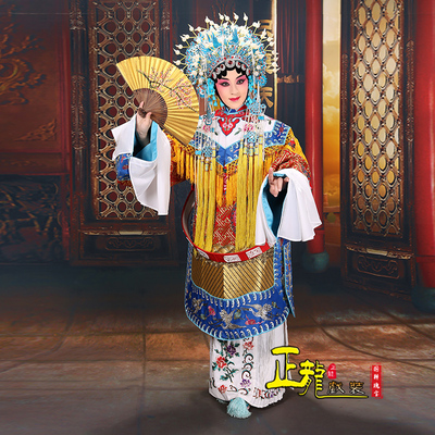 京剧戏曲贵妃醉酒全金线女蟒袍