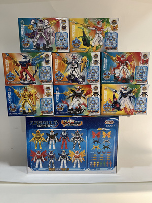 积智星52012机动战士机甲人仔拼装积木关节可动男孩拼插益智玩具8