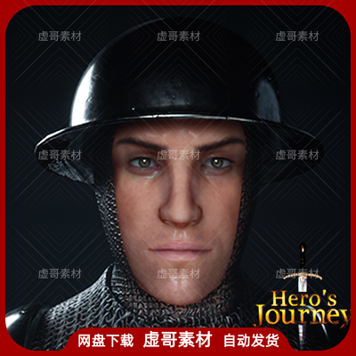 UE4UE5蓝图 Base Male Customization 男性角色人物捏脸换装系统