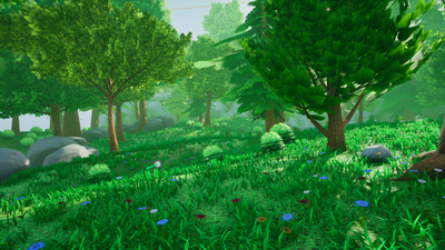 虚幻4资源 卡通风格 自然环境 Stylized Nature UE4.19-4.27