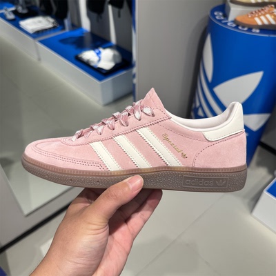阿迪达斯三叶草男女鞋2025秋季HANDBALL SPEZIAL低帮休闲鞋KJ6305