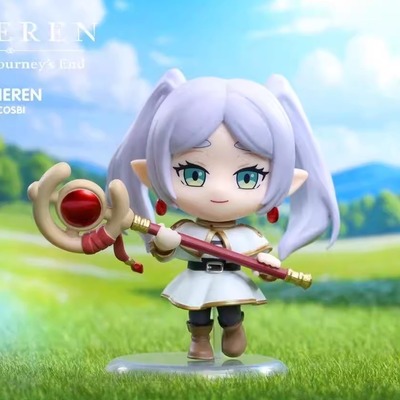 新品HotToys葬送的芙莉莲COSBI盲盒迷你人偶摆件手办潮玩礼公仔