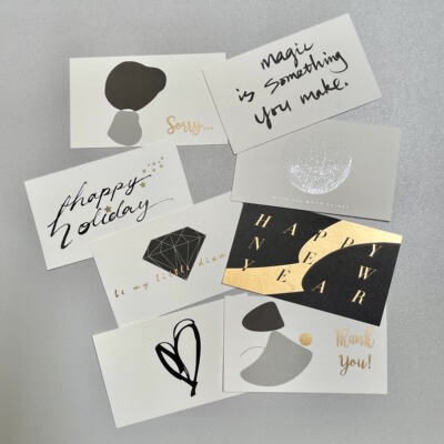 祝福卡片礼品创意黑法师