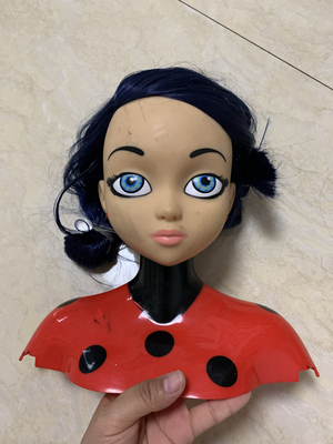 Ladybug 奇迹少女 瓢虫女孩 梳头造型 发型娃娃 半身摆件胸台头台