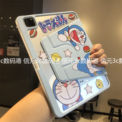 卡通360度旋转支架亚克力适用于小米平板56Pro保护套8Pro11.2寸笔槽7Spro12.5红米SE11防弯RedmiKpad硬壳10.6