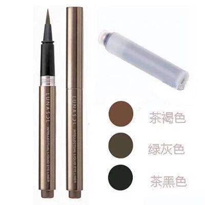LUNASOL日月晶彩智能液体眼线笔黑色/棕色/灰色笔芯+笔管