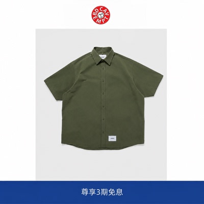 【BD CAVEMPT】WTAPS日系工装军事风短袖衬衫cityboy宽松翻领衬衣