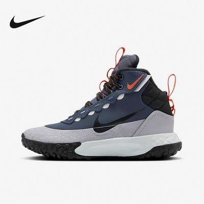 中高帮休闲运动鞋耐克系带大童