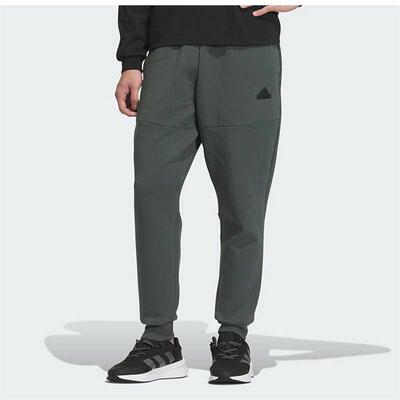 阿迪男裤针织束脚运动长裤