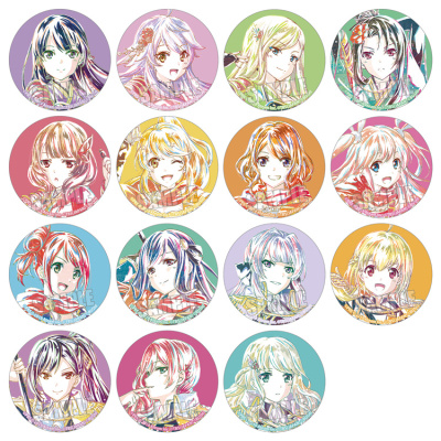 舞台少女歌剧动漫徽章 Revue Starlight胡蝶静羽鹤姬八千代吧唧/B