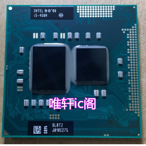 I5 450M笔记本CPU SLBTZ 2.4/3M原装正式版一代HM55主板全新_虎窝淘
