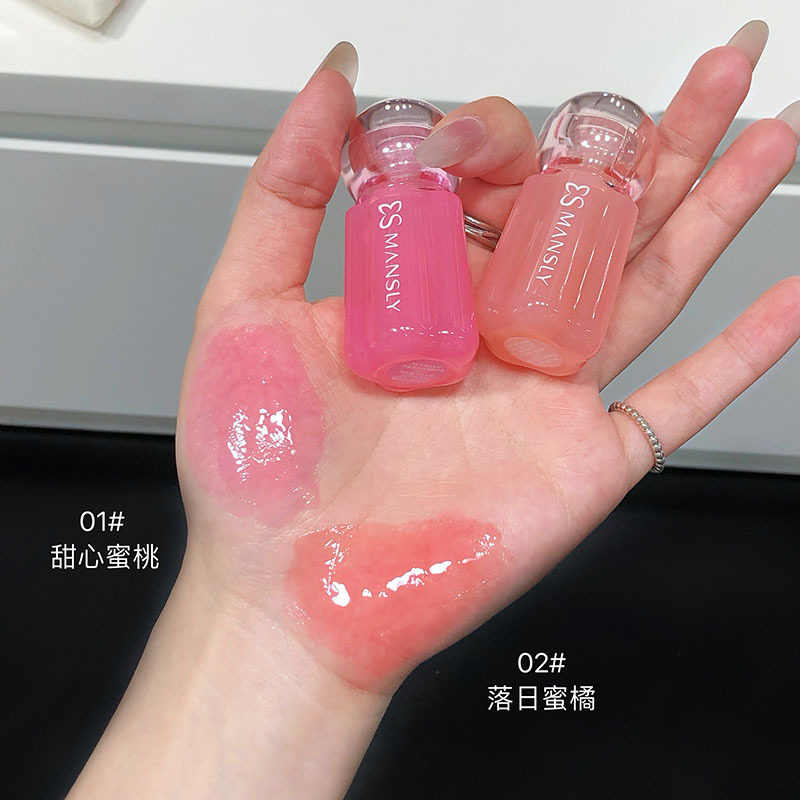 丰盈变色唇部精华温感温变滋润唇油不油腻女学生唇彩口红